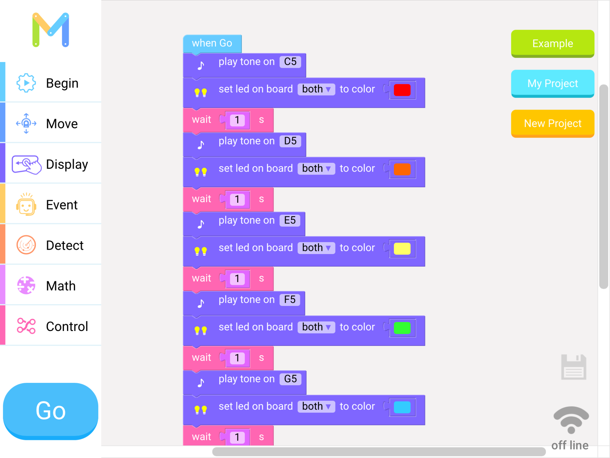 Programmer avec des robots : Quelques exemples [Programmation ]