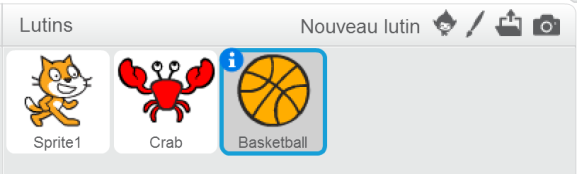 La liste des lutins [Présentation du logiciel Scratch 2.0 ]